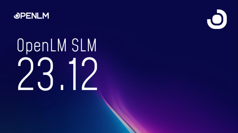 OpenLM SLM Version 23.12 Release: What Is New? - OpenLM
