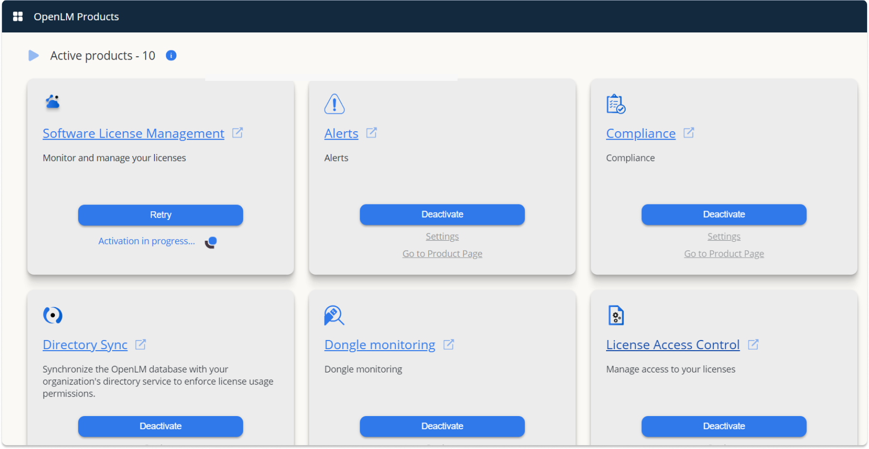 OpenLM Platform Version Annapurna - Start your free trial