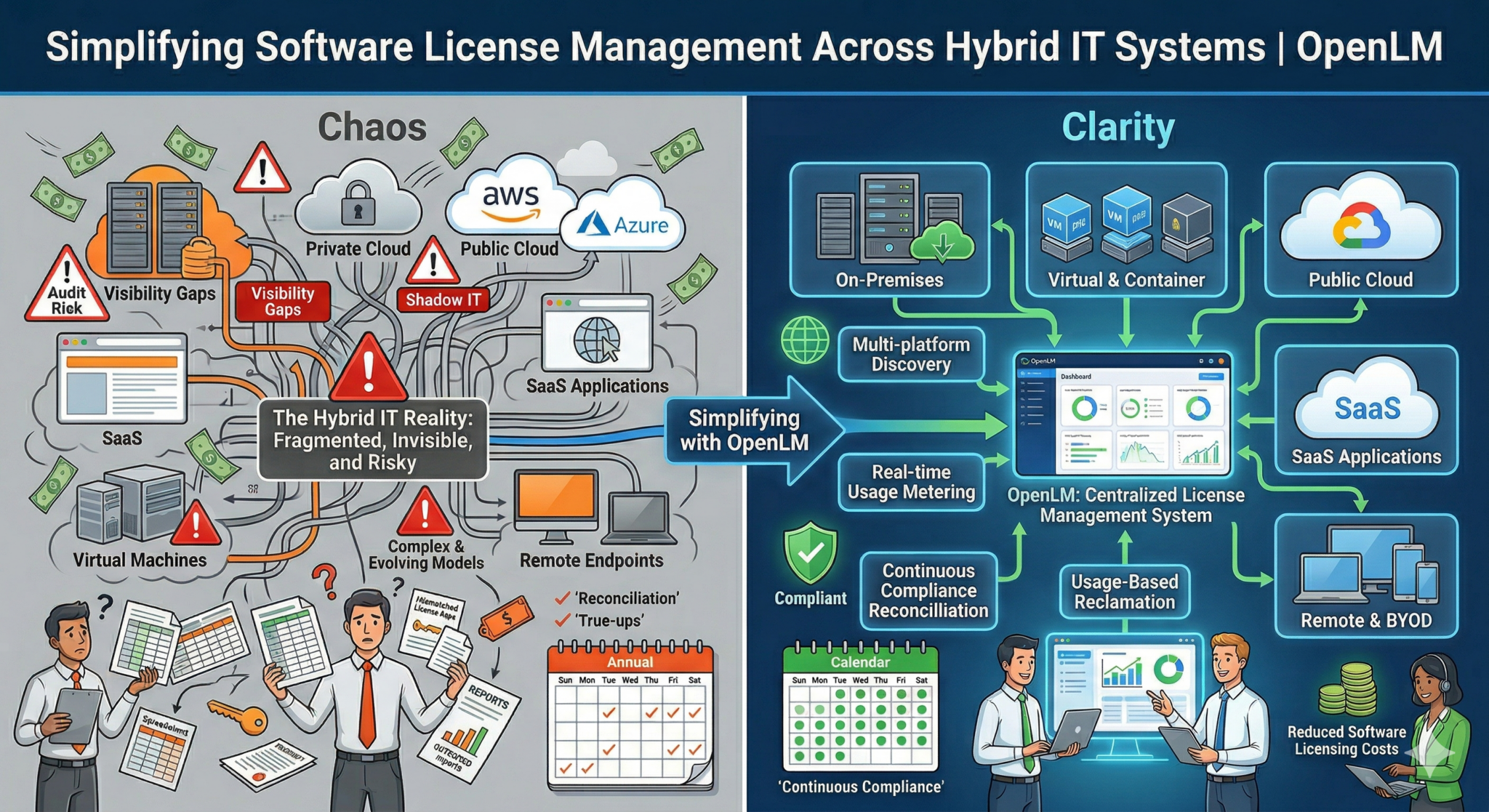 Software license management in hybrid IT | OpenLM